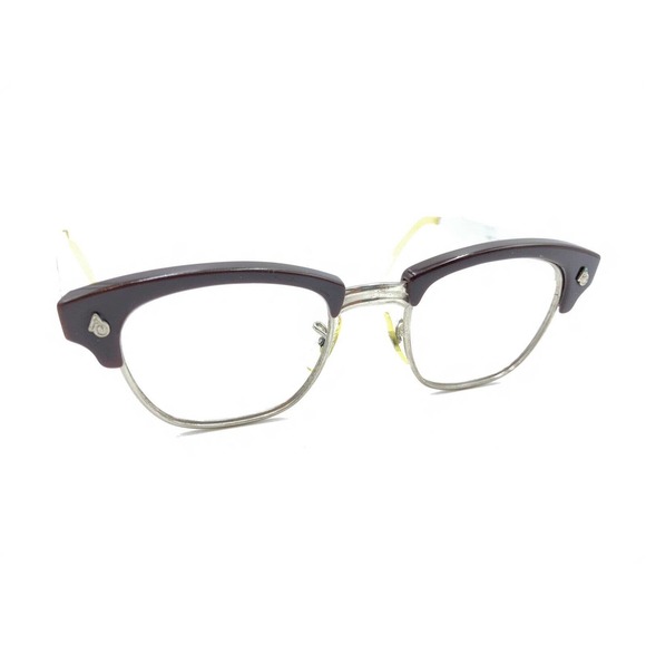 American Optical | Accessories | American Optical Vintage Brown Silver ...
